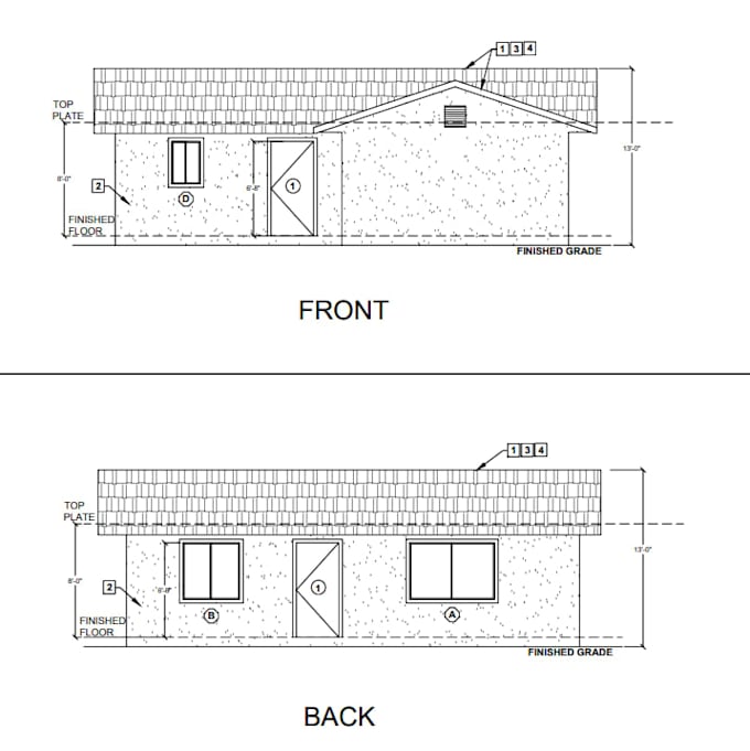 Craft floor plan with source file, and pertinent designs by Archi ...