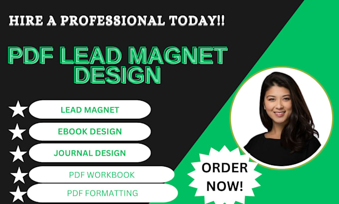 Design pdf lead magnet freebie fillable pdf worksheet by Vera_book | Fiverr