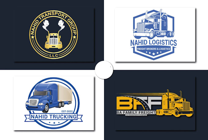 Do transport trucking freight logistics logo design by Wintheiser_colt ...