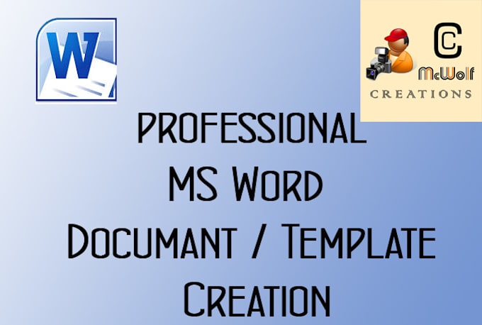 Create professional looking word documents and templates by Ccmcwolf ...
