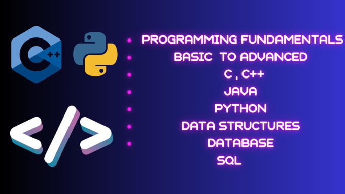 Tutor python ,c, c plus plus by Salmaa45 | Fiverr