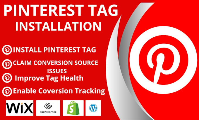 Setup pinterest tag for conversion tracking and fix conversions source issues by Labby18 | Fiverr
