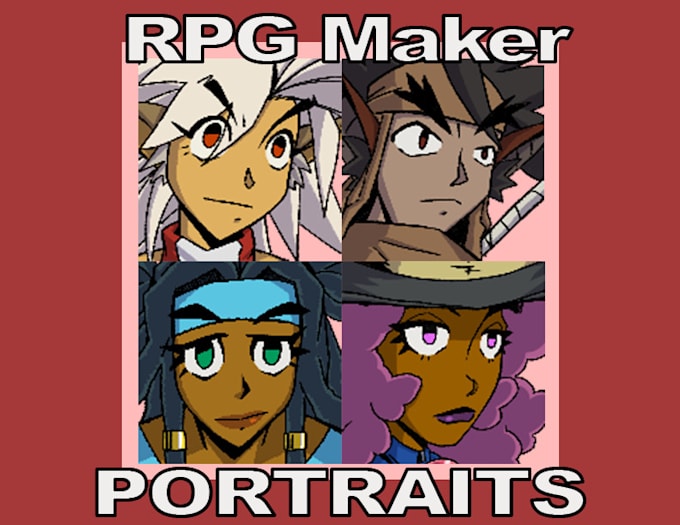 Create original rpg maker portraits by Daiconv | Fiverr