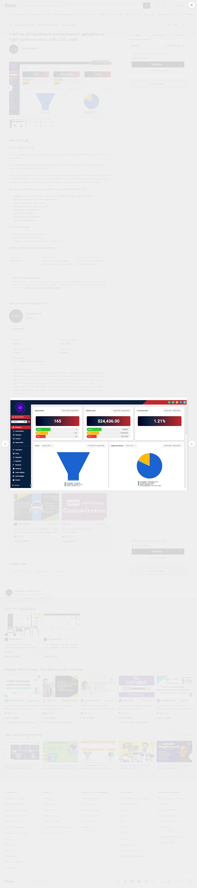 Customize ghl go highlevel dashboard login page with gohighlevel custom code by Staughtuon | Fiverr
