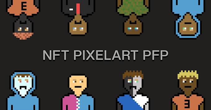 Create pfp pixelart nft by Chaos_elektro | Fiverr