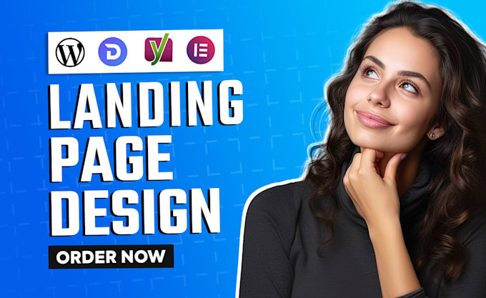 Build wordpress landing page design, elementor landing page or one page website by Opsori_studio ...