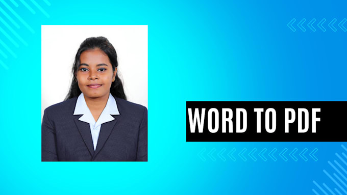 Be able to convert pdf to word or word to pdf by Chandhana3 | Fiverr