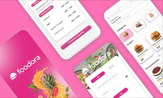 Do Ui Ux Design Mobile App Or Website Ui Ux Design By Sehhus Fiverr