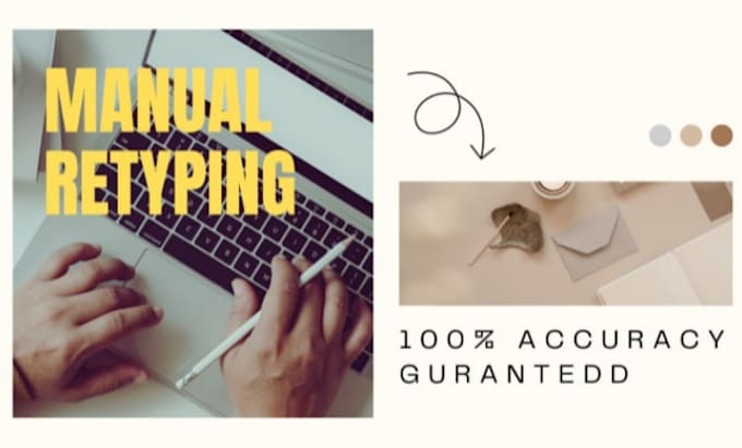 Retyping document images into pdf by Durjoy420 | Fiverr