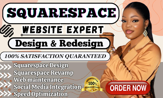 Build squarespace website design squarespace website development seo ...