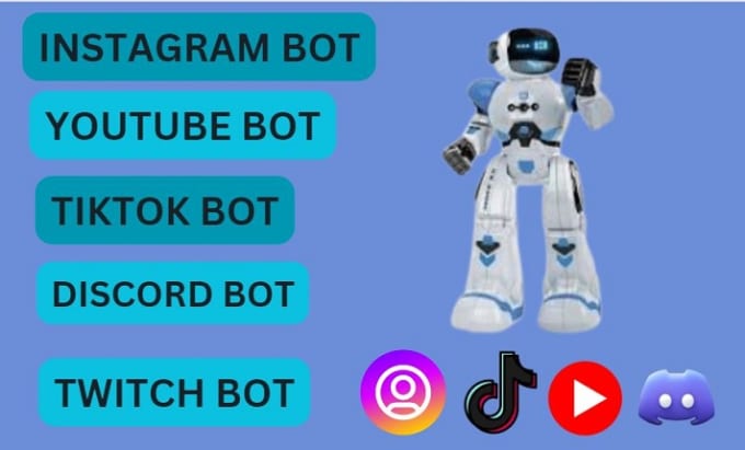 Code instagram bot, tiktok bot, youtube bot, in python by Olas_favour ...
