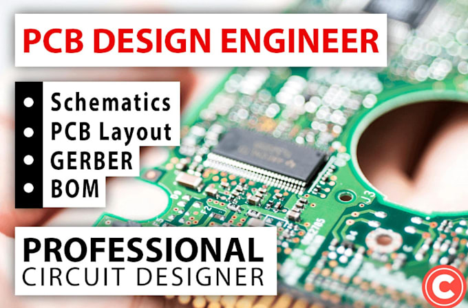 Make pcb design pcb layout and circuit schematics by Pcbdesign512 | Fiverr