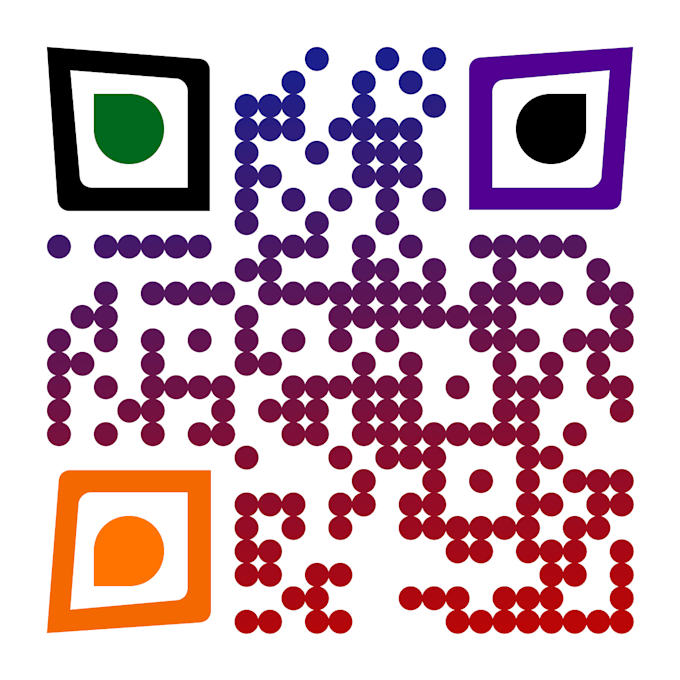 Generate a custom qr code design with logo in 30 minute by ...