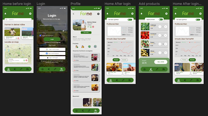 Create mobile and web ui ux design in figma by Syeda_amna_raza | Fiverr