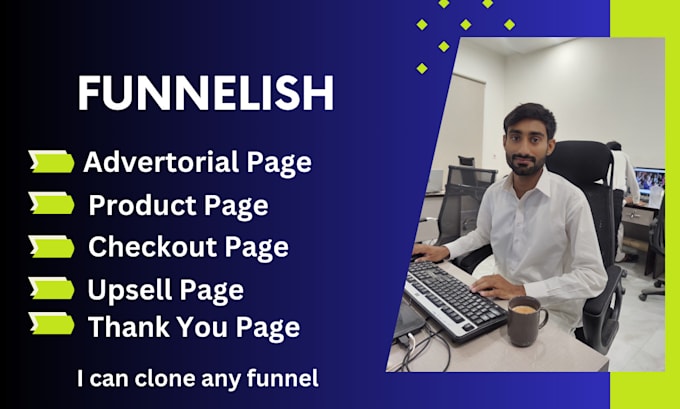 Clone advertorial, product and sales page on funnelish by Malikshb783 ...