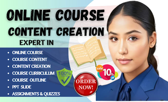 Create online course content lesson plan course curriculum coaching ...