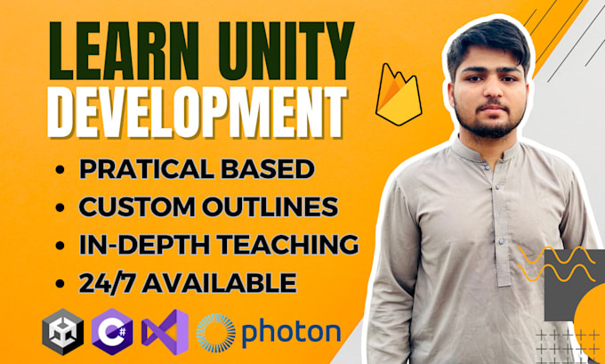 Teach you unity and game development from scratch by Haseeb_sagheer | Fiverr
