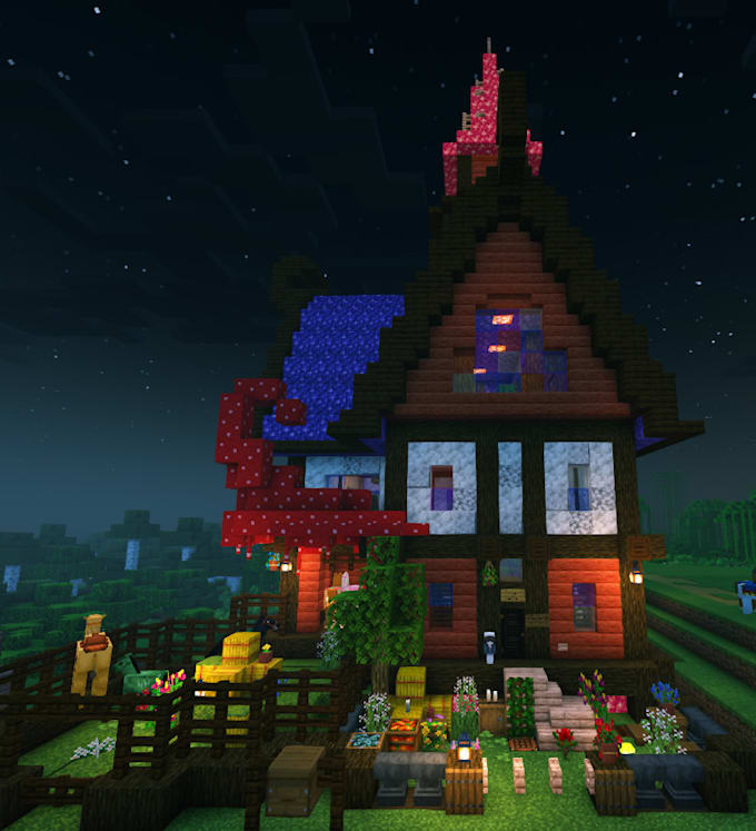 Build anything in minecraft by Aohnabuild | Fiverr