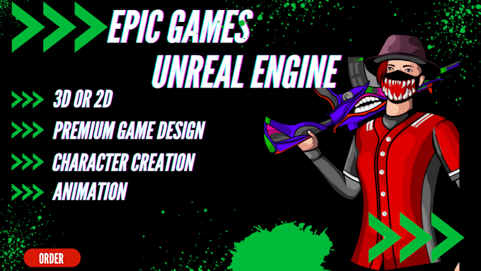 Develop epic games for you with unreal engine on pc or mobile by Aviva ...