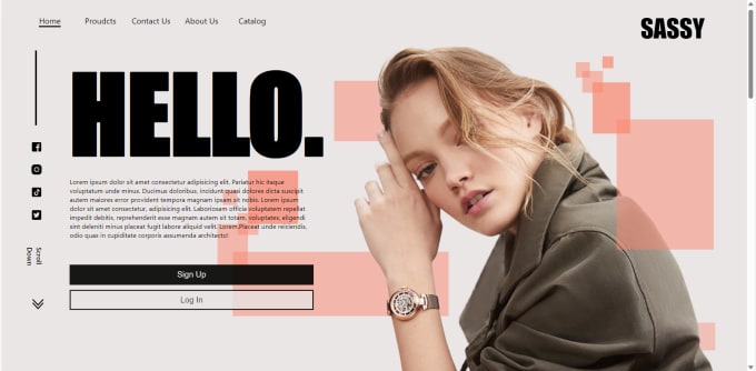Design Professional Responsive Website In Html Css Javascript Php Mysql By D2codinghub Fiverr