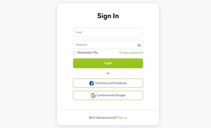 Integrate google, facebook, linkedin, twitter login and registration by ...
