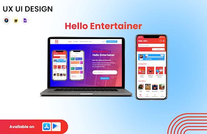Be your uxui designer by Sanianazeerkhan | Fiverr