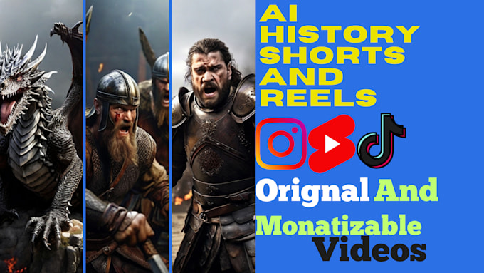 Create viral ai history youtube shorts and instagram reels by Muhammadgull786 | Fiverr