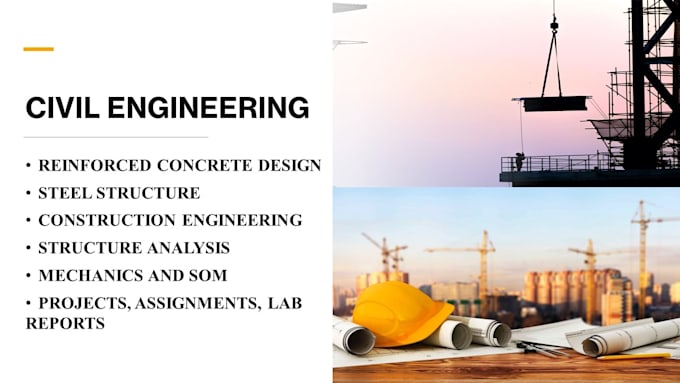 Do concrete, steel structure and civil engineering tasks by ...