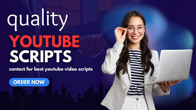 Research and write a script for your youtube videos by Sidraakhtar921 ...