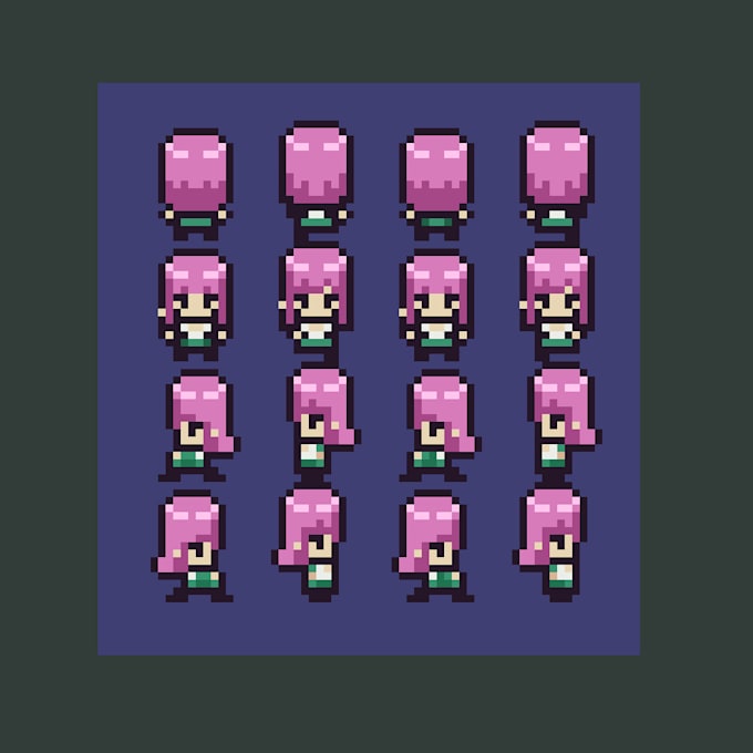 Crea una hoja de sprites, un recurso de juego y un sprite de animación ...