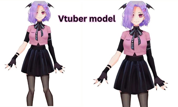 Design and rig live2d vtuber model, 2d vtuber, live2d model for vtube studio by Thomax_1 | Fiverr