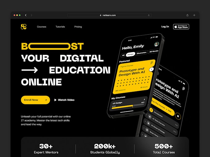Mobile ui ux, web ui ux in figma by Tanner_maddocks | Fiverr