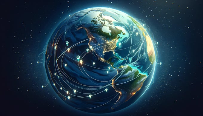 Create stunning map and google earth animations by Nfilme | Fiverr