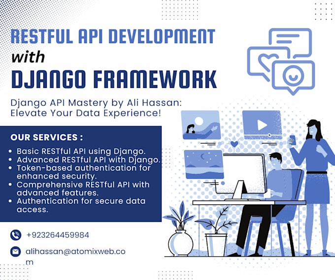 Built restful api development with django framework by Dev_hassan17 ...