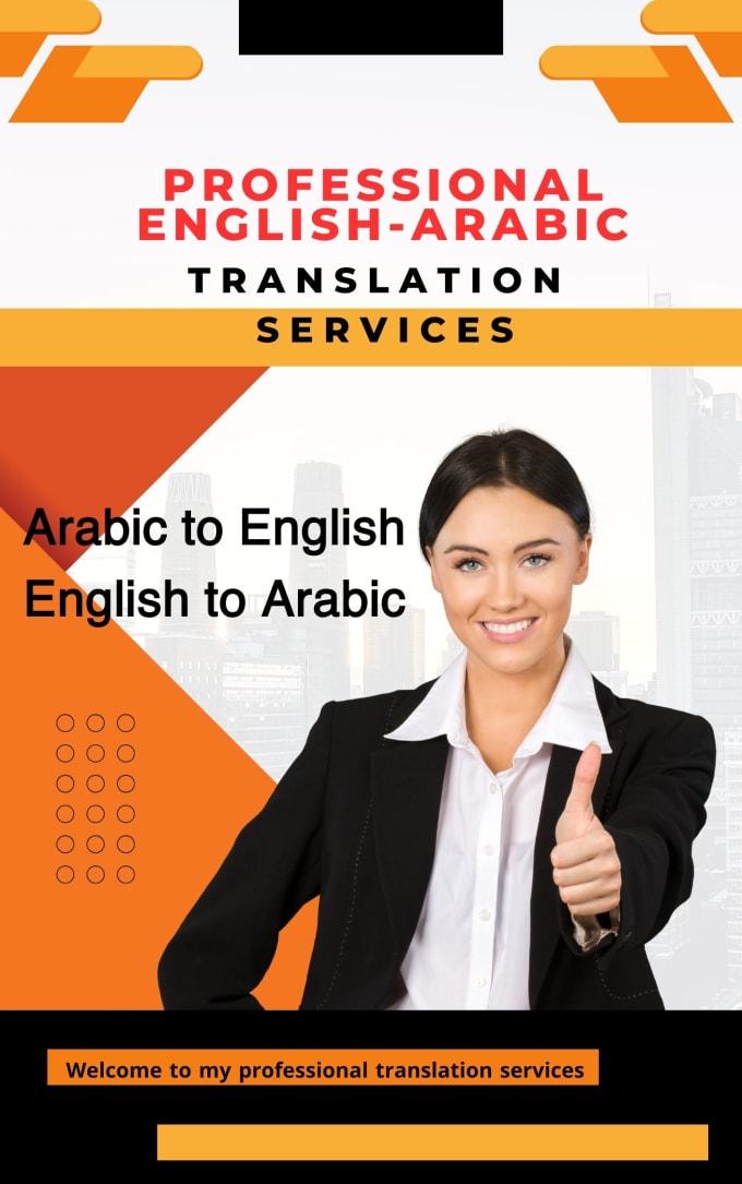 Translating texts into arabic and english by Ramadan_84 | Fiverr Translating texts into arabic and english by Ramadan_84 | Fiverr