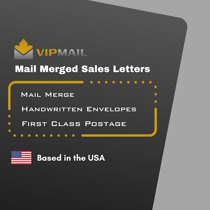 Mail merge business letters with handwritten envelopes by Dboconn4 | Fiverr