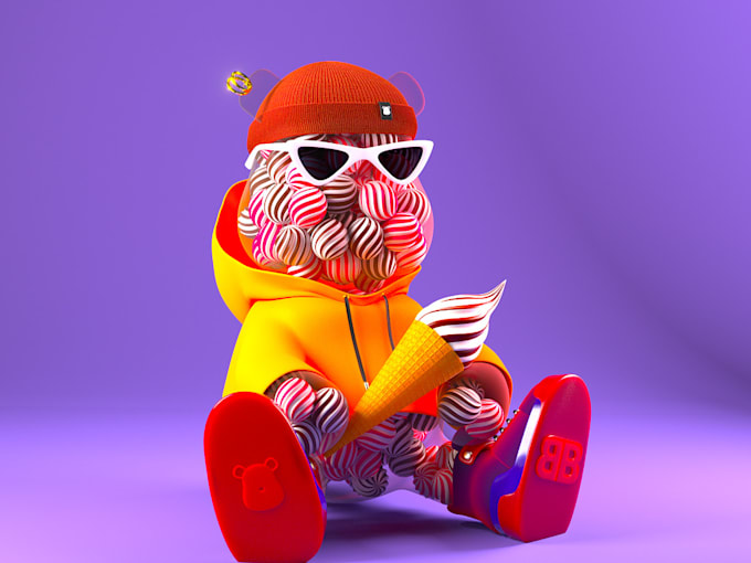 Create animated sticker gif animation for instagram and nft animation ...