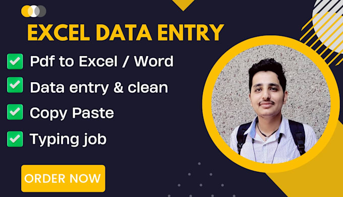 Convert pdf to excel, scan pages to excel, google sheet by Alok_54 | Fiverr