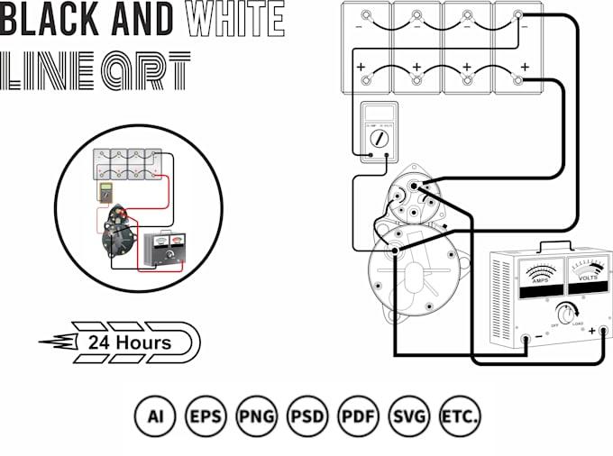 Draw detailed line art vector , image to outline by Lalitlucky24 | Fiverr