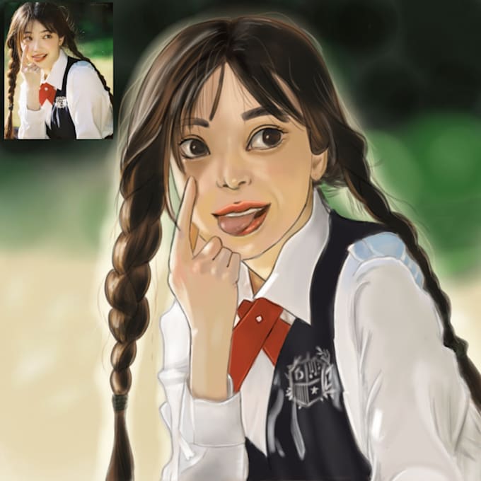 Stylized a character for you by Sherebeahbeatri | Fiverr