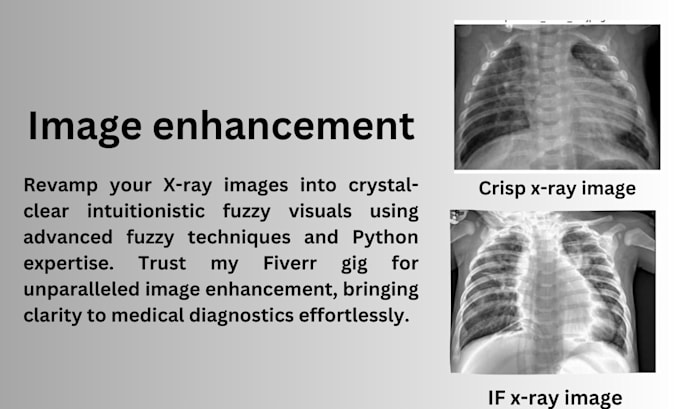 Enhance low quality medical and other images using python and fuzzy ...