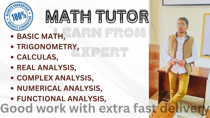 Assist you basic math calculus numerical analysis by Abdurrahman2572 ...
