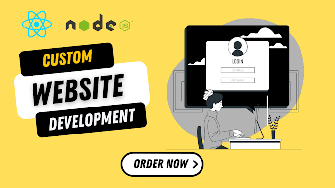 Develop your custom website in react js and node js by Chamara_00 | Fiverr