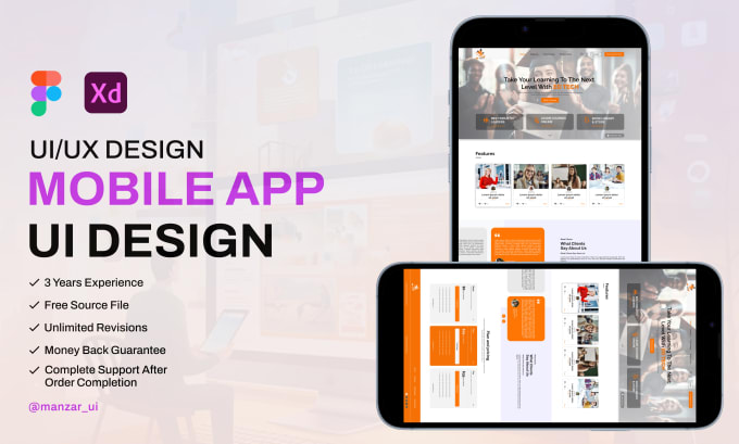 Design professional ui ux mobile app ui design in figma by Manzar_ui ... Design professional ui ux mobile app ui design in figma by Manzar_ui ...