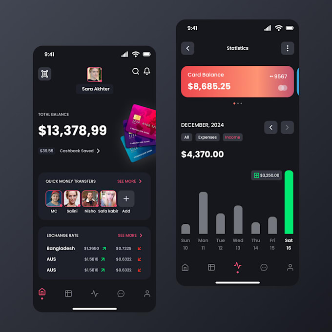 Do figma app design with on time delivery by Sami_work | Fiverr