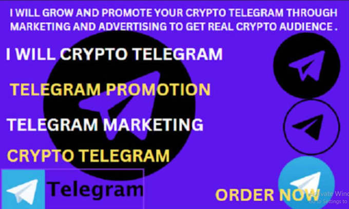 Do telegram promotion telegram mass dm telegram subscriber by Mathewproff | Fiverr