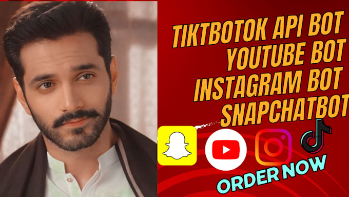 Create tiktok bot automation bot youtube bot livestreaming bot ... Create tiktok bot automation bot youtube bot livestreaming bot ...
