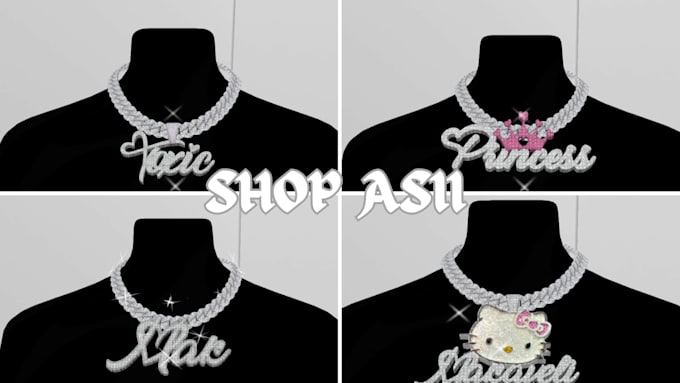 Create a custom chain for you on imvu by Zinqar | Fiverr