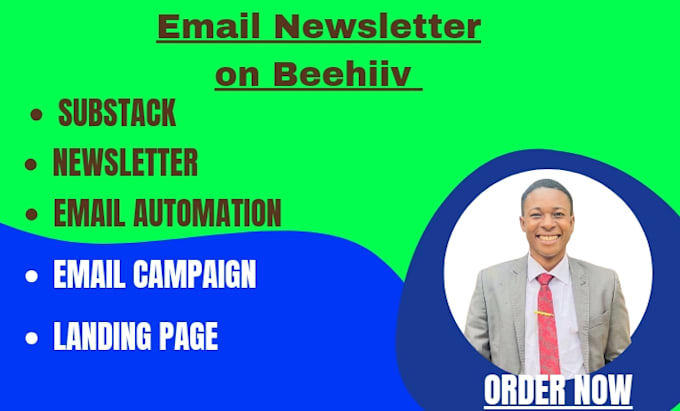 Design editable newsletter on beehiiv, beefree, substack beehive ...