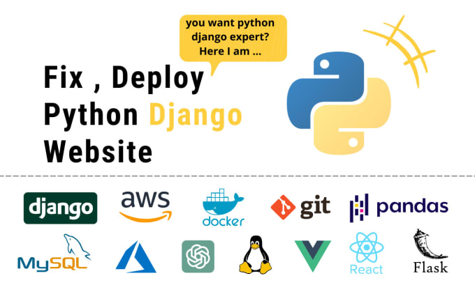 Fix Python Website On Django React By Lelinkhan Fiverr